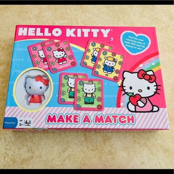 Hello Kitty | Toys | Hello Kitty Make A Match Game | Poshmark